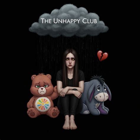 Life “the Unhappy Club” With Care Bears Grumpy Bear And Eeyore Error
