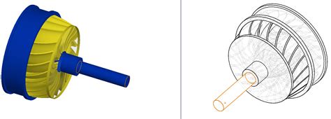 混流式水轮机solidworks 2022模型图纸下载 懒石网