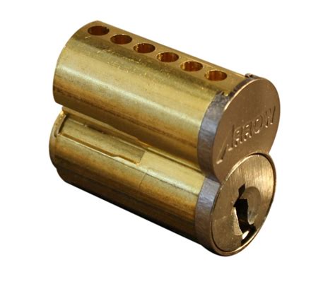 Arrow Sfic Uncombinated 6 Pin Core E Keyway Satin Chrome 100cr Uc Eb26d