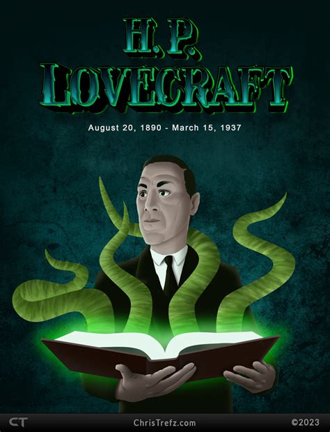 Happy Birthday Hp Lovecraft By Chris Illustrator On Deviantart