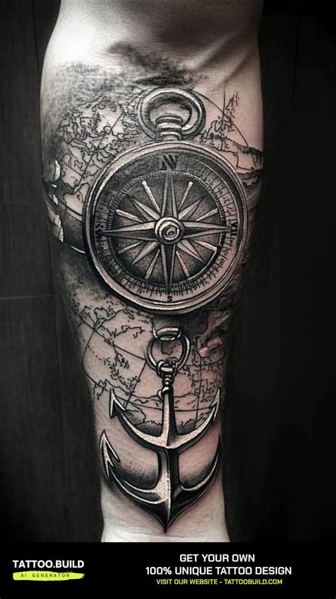 Forearm Compass Tattoo Meaning Designs And Placement Tips