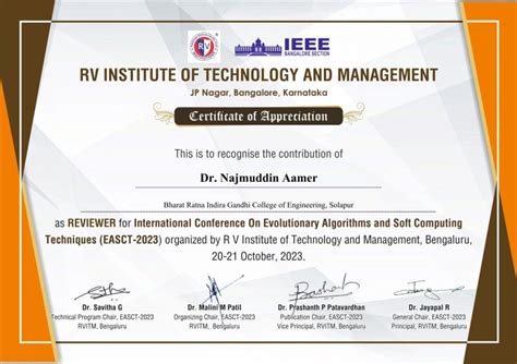 Dr Najmuddin Aamer On Linkedin Reviewer Certificate Easct 2023 Held