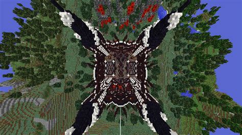 Hellnether Themed Spawn For Doomful Pvp Minecraft Map