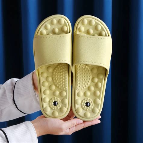 기능성슬리퍼 지압신발 지압슬리퍼 실내 사무실 발지압 발 마사지 슬리퍼 여성 홈 호텔 미끄럼 티몬