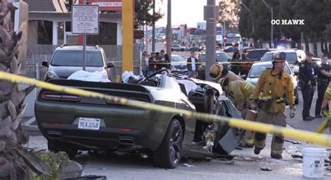 Wrong Way Pch Crash In Long Beach Kills 1 Injures Several Orange