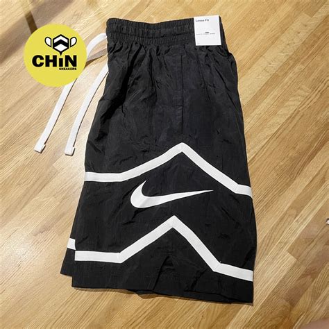 Chin代購nike 黑 輕量 風褲 快乾材質 短褲 籃球褲 運動褲 白線 Ct4622 010 蝦皮購物