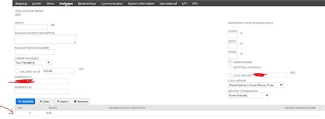 default package on fulfillment r netsuite