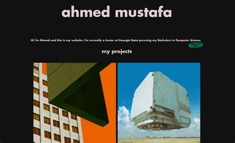 GitHub AmdMUST Ahmedmustafa A Portfolio Site