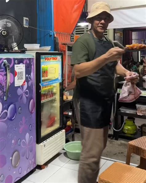aris kurniawan aktor genta buana kini jualan tahu bakso