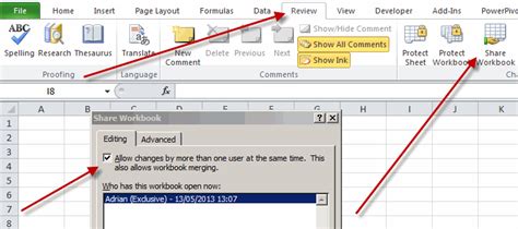 Share And Unshare Workbooks • Za Worksheets Library
