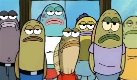 Spongebob Crowd Unamused Blank Template Imgflip