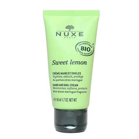 Certifiée bio la crème mains et ongles Sweet Lemon proposée par la