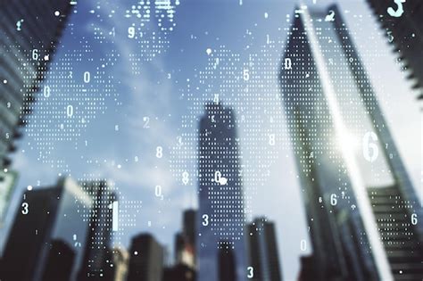 Premium Photo Multi Exposure Of Abstract Creative Coding Sketch And