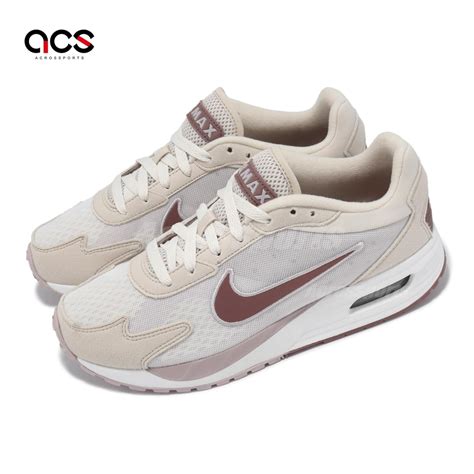 Nike 休閒鞋 Wmns Air Max Solo 女鞋 米白 粉 透氣 緩震 氣墊 低筒 經典 運動鞋 Fn0784 005 休閒鞋