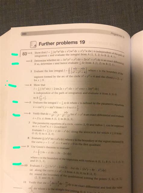 Solved I Want A Solution Of Question No 6 And Question No 10 Chegg Com