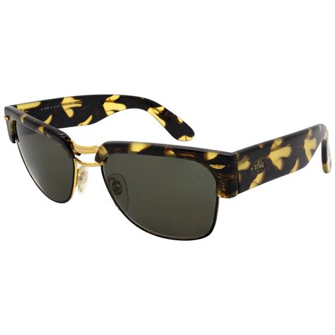 Sting Vintage Aviator Sunglasses Made In Italy For Sale At 1stdibs