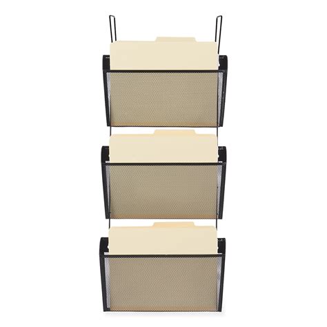 Mesh Three Pack Wall Files 3 Sections Letter Size 1413 X 338 X 8