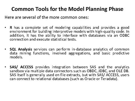 Data Analytics Lifecycle Key Concepts Discovery Data Preparation