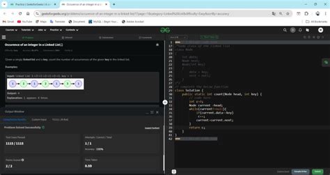 100daysofcode Geeksforgeeks Leetcode Challengecompleted Codingjourney Growthmindset