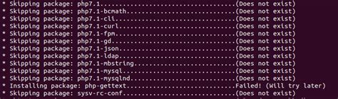 unable to locate package php gettext r ubuntu