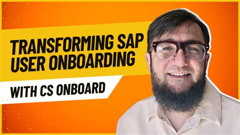 SAP User Onboarding Automation With CS OnBoard