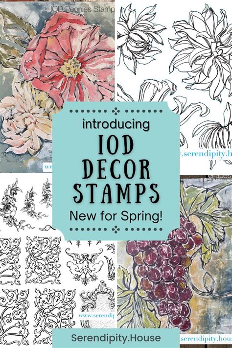 New Iod Decor Stamps For Home Decor Projects Iron Orchid Designs Decor Project Stamp Projects