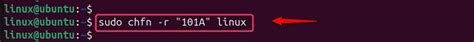 Chfn Command In Linux