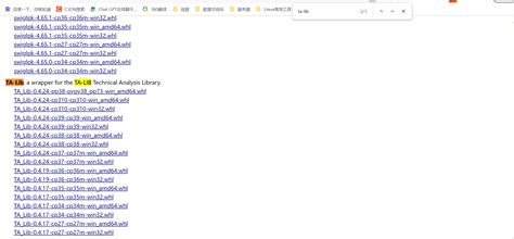 Python安装ta Lib库报错解决方法！which Is Required To Install Pyprojecttoml