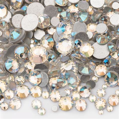 Blue Moonlight Glass Flatback Rhinestones Sassy Cow Co