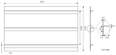 Initial Geometry Model Of Case 1 Download Scientific Diagram