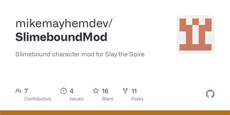 GitHub Mikemayhemdev SlimeboundMod Slimebound Character Mod For Slay The Spire