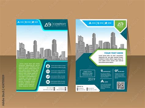 Business Brochure Background Design Template Flyer Layout Poster Magazine Annual Report