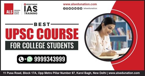 Best Upsc Course For College Students Als Ias