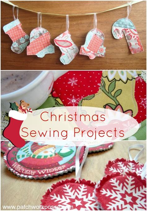 Christmas Sewing Projects And Tutorials Christmas Sewing Projects