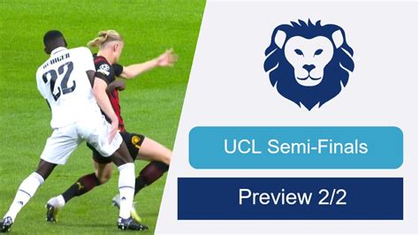 Previewing Champions League Semi Finals Second Legs YouTube