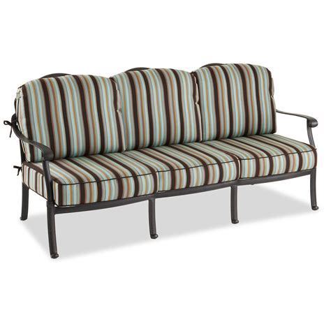 Cadiz Aged Bronze Cast Aluminum Sofa Fortunoff Backyard Store