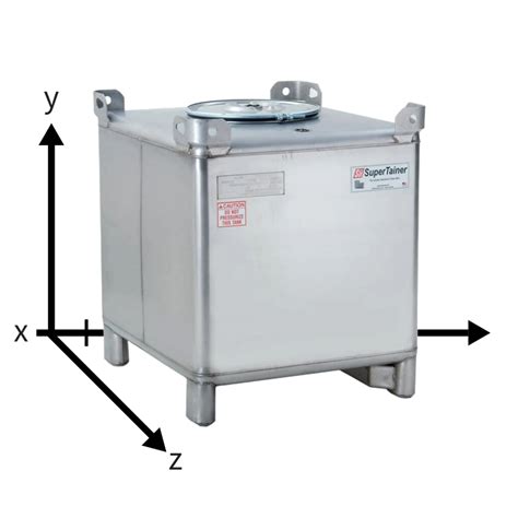 Stainless Steel Intermediate Bulk Containers IBC Totes For Sale