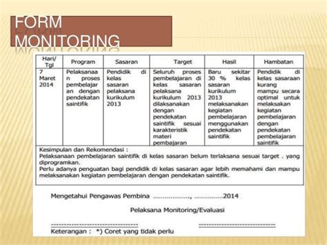 Monitoring Evaluasi Dan Tindak Lanjut Program Peminatan