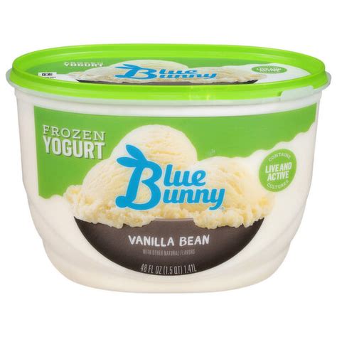 Blue Bunny Frozen Yogurt Vanilla Bean Brookshires