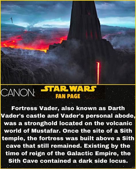 Vaders Castle A Must See In The Star Wars Canon