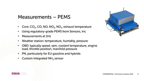 Presentation PEMS Conference Emissions Analytics