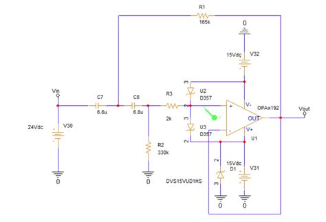 Operational Amplifier Pspice Non Sinking Voltage Source Electrical