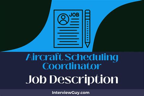 Aircraft Scheduling Coordinator Job Description Updated For 2024