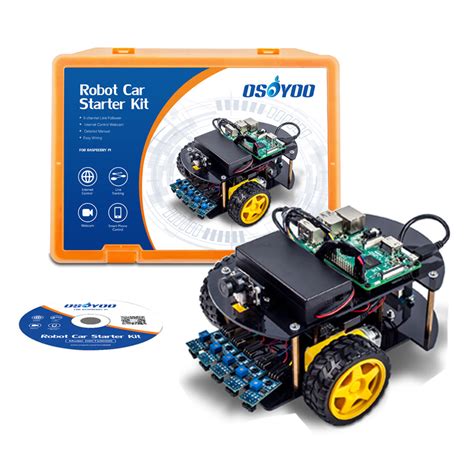 Parts Of Osoyoo Robot Car Diy Learning Kitmodeldkct100400 For Raspb