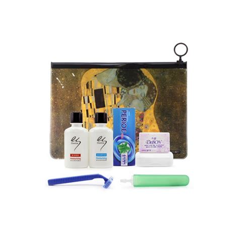 명화고주파 트래블키트 D 고주파 세면도구세트 각인 제작 여행용키트 커스텀 인쇄