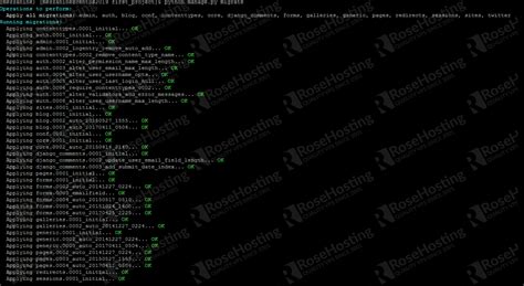 How To Install Mezzanine CMS On CentOS RoseHosting