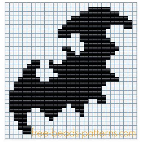 Bat Halloween Perler Bead Pattern Halloween Schemi Punto Croce