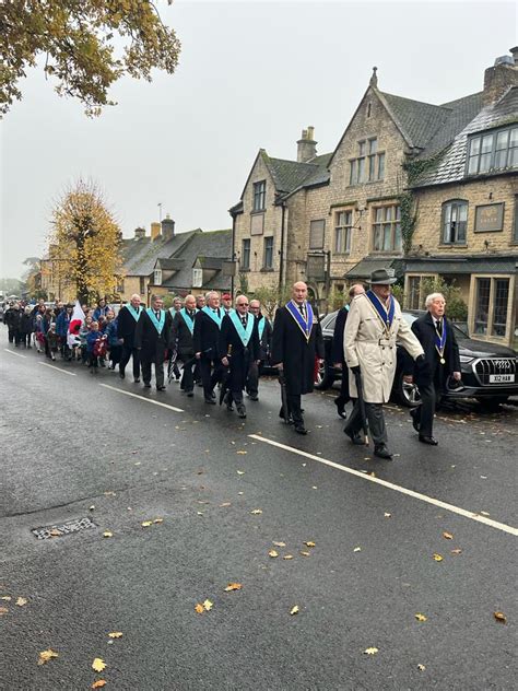 12th November 2023 Remembrance Parade Stow On The Wold The Prince