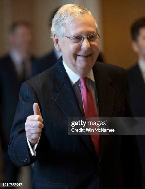Mitch Mcconnell Smiling Photos And Premium High Res Pictures Getty Images