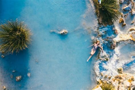 Premium Photo Saturnia Hot Springs Natural Baths Of Tuscanydrone